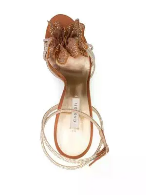 Casadei Julia Orchidea 100mm Stiletto Sandals