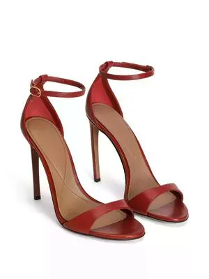Dolce & Gabbana Leather Stiletto Heeled Sandals