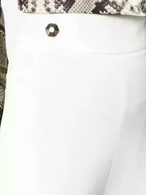 Philipp Plein Gold-studded Cady Trousers