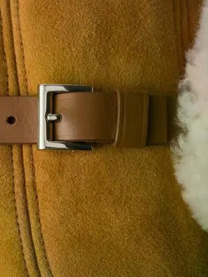 Prada Suede Shearling Trapper Hat - Brown