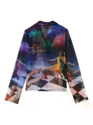 Sunnei Graphic Print Shirt