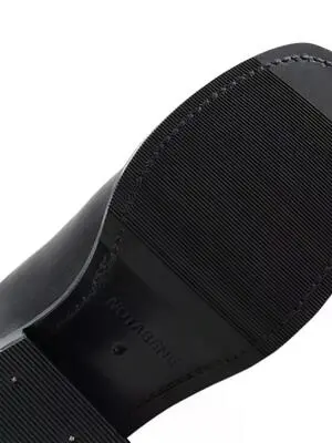 NOTABENE Achilla Knee-length Square Toe Boots - Black