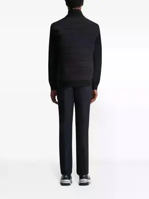Fusalp Padded Wool Blend Jacket - Black
