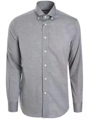 Corneliani Buttoned Cotton Shirt