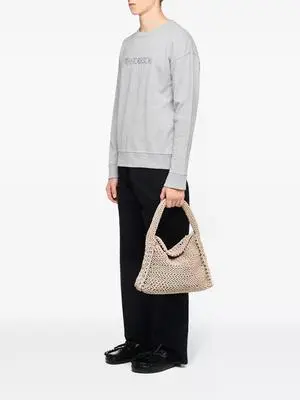 JW Anderson Logo-embroidered Sweatshirt - Grey