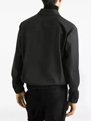 Dolce & Gabbana Logo Appliqué Bomber Jacket