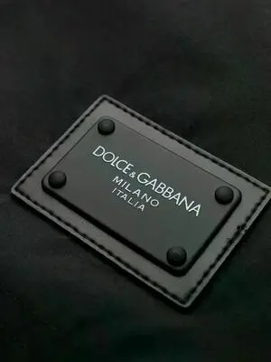 Dolce & Gabbana Logo-patch Swim Shorts