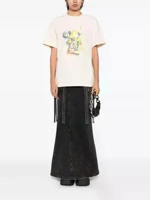 We11Done Teddy Graphic Cotton T-shirt