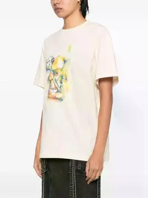 We11Done Teddy Graphic Cotton T-shirt