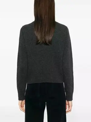 NILI LOTAN Hollyn Fine Knit Lambswool Roll Neck Sweater