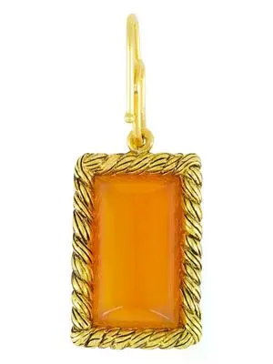 AURÉLIE BIDERMANN Calcedoine Charm - Orange
