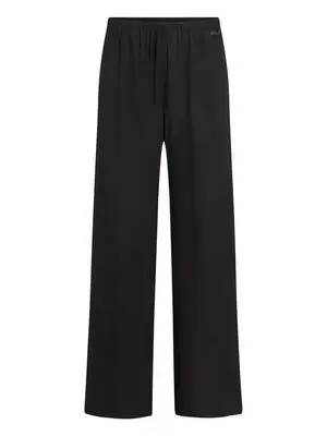 Karl Lagerfeld Sheer Beach Trousers - Black