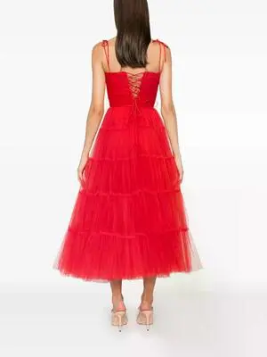 ANA RADU Tie Maxi Dress