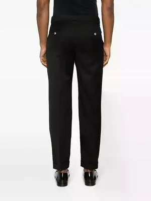 Balmain Tapered Wool Trousers