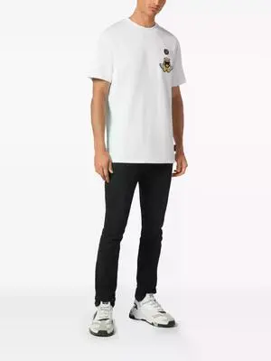 Philipp Plein Smile-patch T-shirt