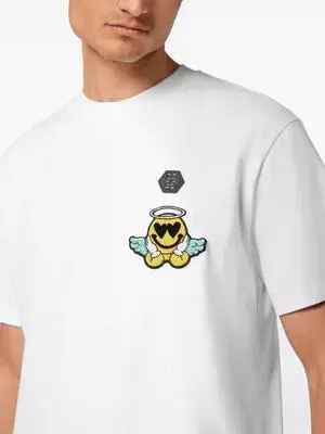 Philipp Plein Smile-patch T-shirt