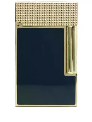 S.t. Dupont Plated Engraved-logo Lighter - Gold