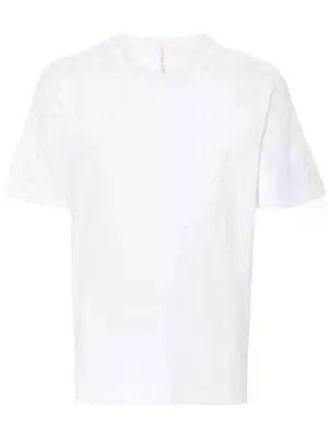 Transit Jersey-texture T-shirt - White