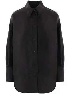 Alberto Biani Silk Shirt - Black