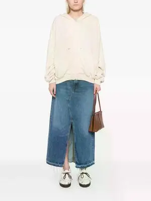 American Vintage Zip-up Hoodie - Neutrals
