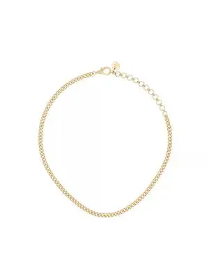 Shay 18k Yellow Baby Link Pavé Diamond Choker - Gold