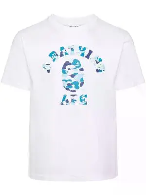 A BATHING APE Logo-printed T-shirt