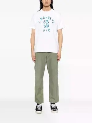 A BATHING APE Logo-printed T-shirt