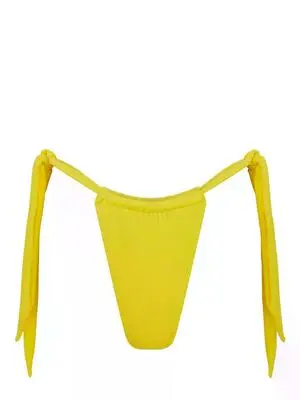 LET'S SWIM Side Tie-fastening Bikini Bottoms
