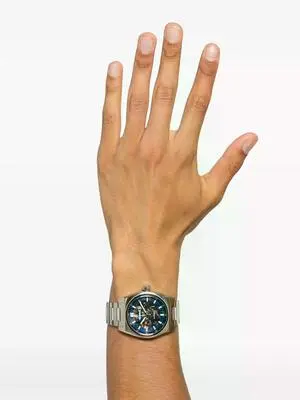 INGERSOLL WATCHES Ingersoll Automatic Chronograph Watch With Stainless Steel Link Bracelet - Blue