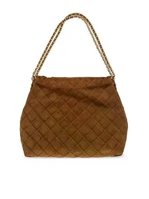 Tory Burch Fleming Tote Bag - Brown