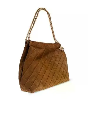 Tory Burch Fleming Tote Bag - Brown