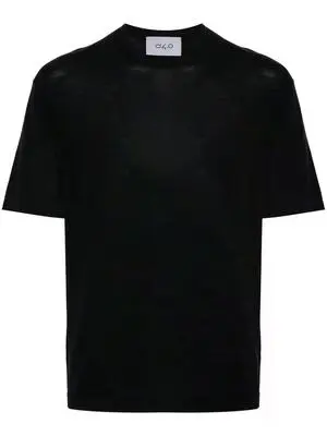 D4.0 Wool Short Sleeve Sweater