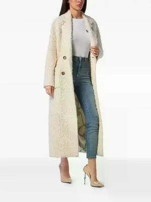 Philipp Plein Double-breasted Bouclé Coat