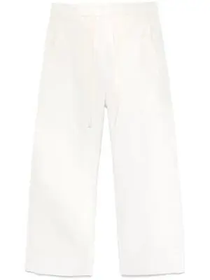 Max Mara Argento Cropped Trousers - Neutrals