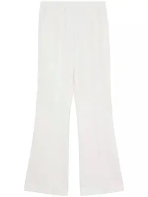 JW Anderson Technical Jersey Flared Trousers - White