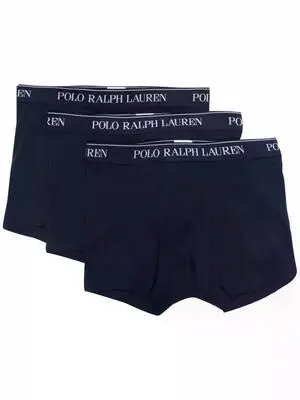 Polo Ralph Lauren Logo Waistband Boxer Briefs - Blue