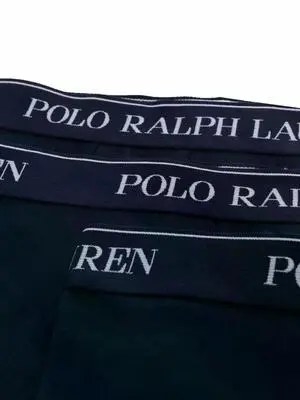 Polo Ralph Lauren Logo Waistband Boxer Briefs - Blue