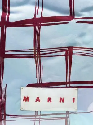 Marni Checked Padded Tote Bag