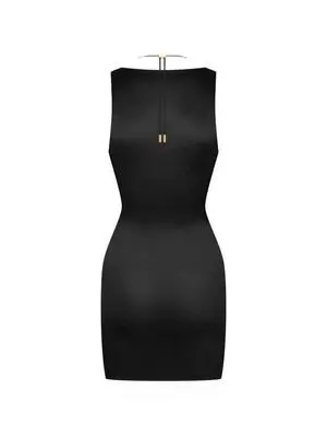 MAISON CLOSE Halterneck Mini Dress