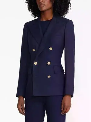 Ralph Lauren Double-breasted Fitted Blazer