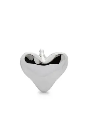 Monica Vinader Monica Vinader Heart Stud Earrings Silver