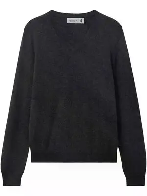 Pringle Of Scotland Cashmere V-neck Jumper - Grey