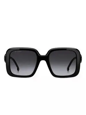 Etro Paisley Square Frame Sunglasses - Black