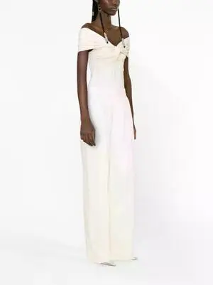 Wardrobe.NYC Low-rise Pleated Wide-leg Trousers