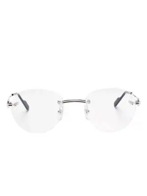 Cartier Ct0514o Rimless Glasses - Silver