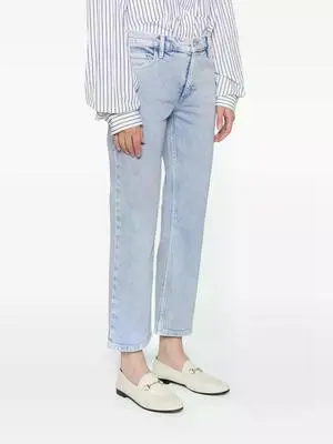 Tory Burch Mid-rise Cropped Jeans