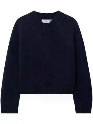 Pringle Of Scotland Cashmere V-neck Jumper - Blue