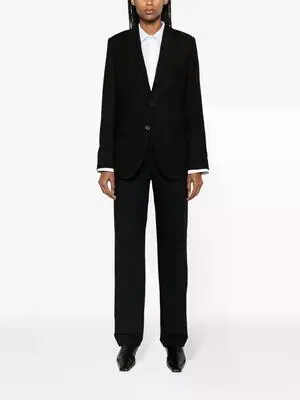 BETTTER Better Straight-leg Wool Trousers With Cut-out Detailing