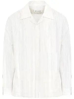 MAISON MARGIELA Striped Shirt - Neutrals