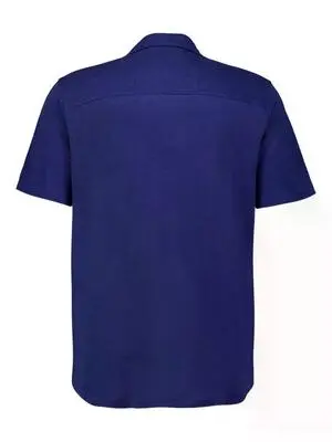 Majestic Filatures Short-sleeve Button-up Shirt - Blue